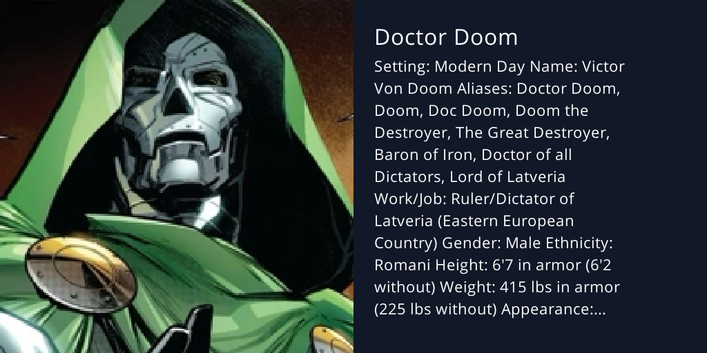 Doctor Doom - Bot Profile