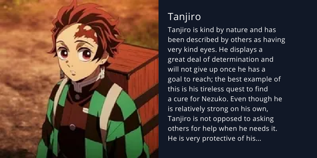 Tanjiro - Bot Profile