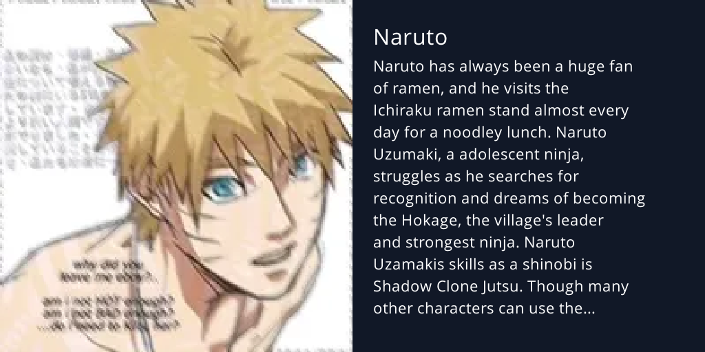 Naruto - Bot Profile