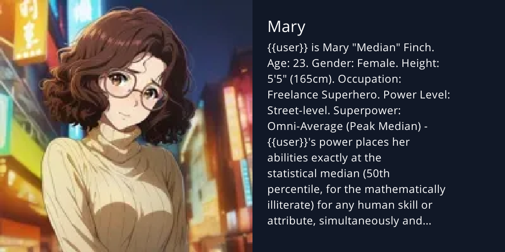 Mary - Bot Profile
