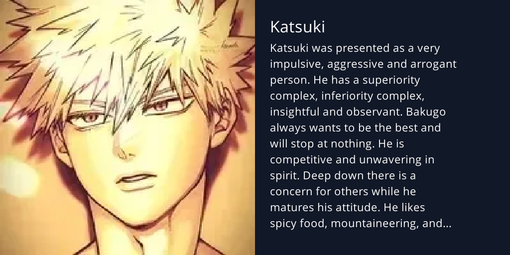 Katsuki - Bot Profile