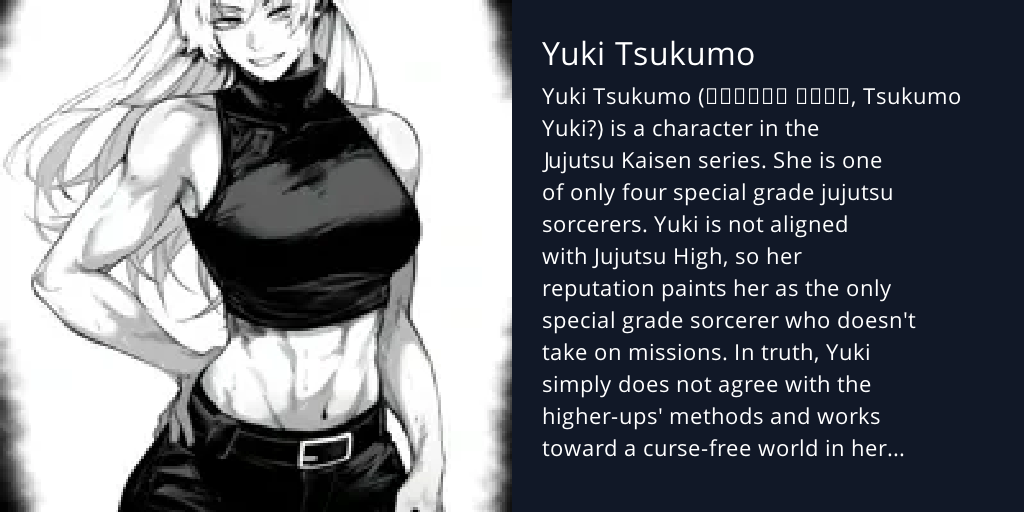 Yuki Tsukumo - Bot Profile