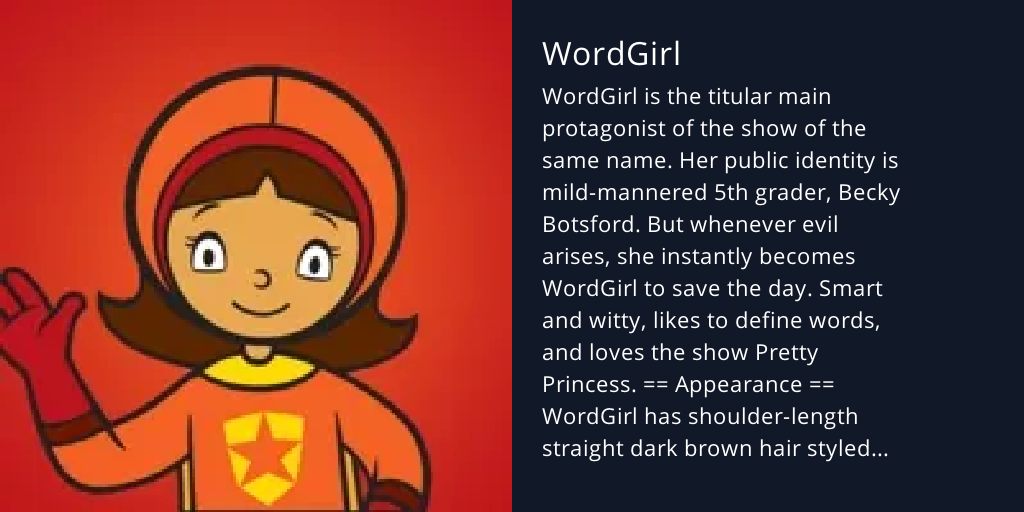 WordGirl - Bot Profile
