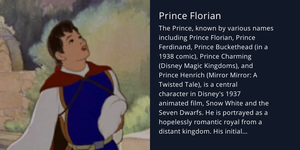 Prince Florian - Bot Profile