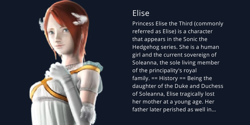 Elise - Bot Profile