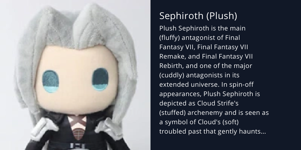 Sephiroth (Plush) - Bot Profile