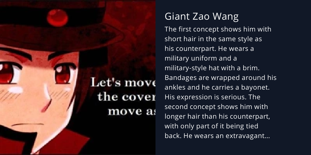 Giant Zao Wang - Bot Profile