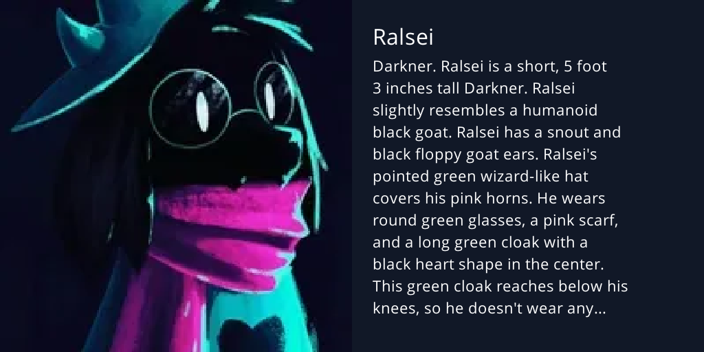 Ralsei - Bot Profile