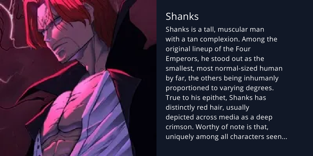 Shanks - Bot Profile
