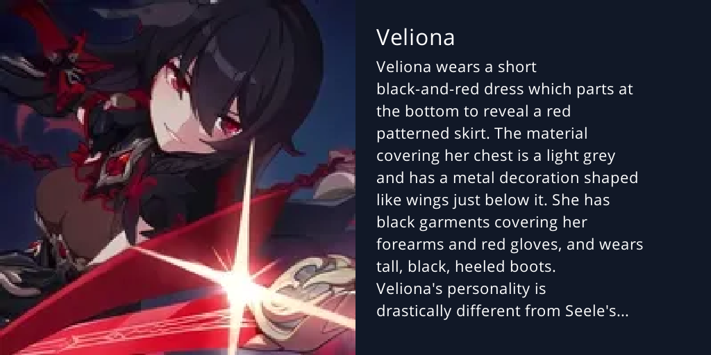 Veliona - Bot Profile