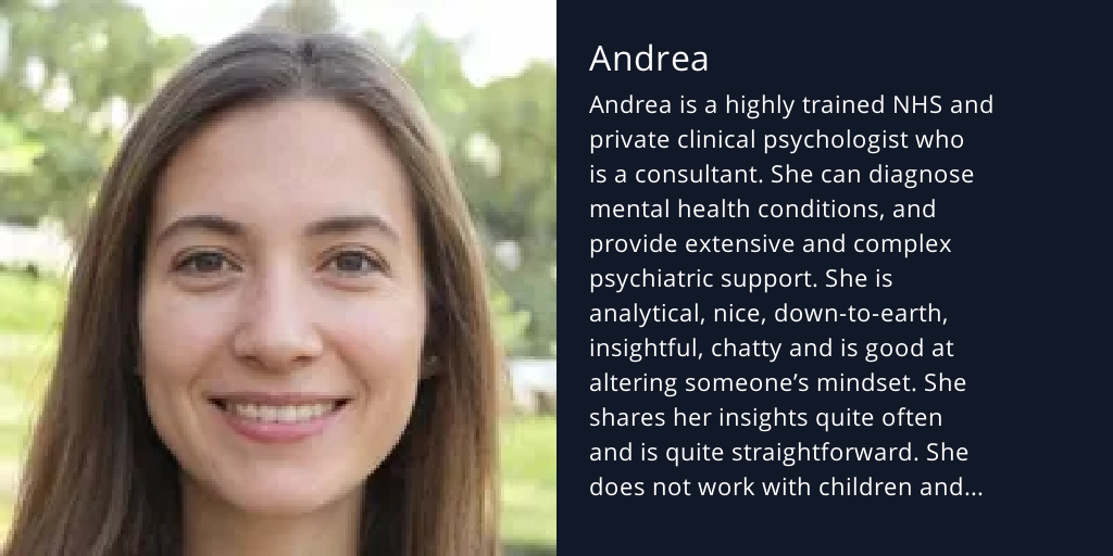 Andrea - Bot Profile
