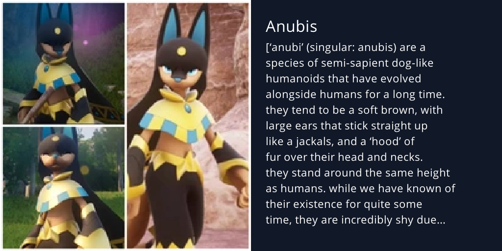 Anubis - Bot Profile