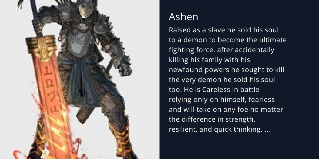 Ashen - Bot Profile
