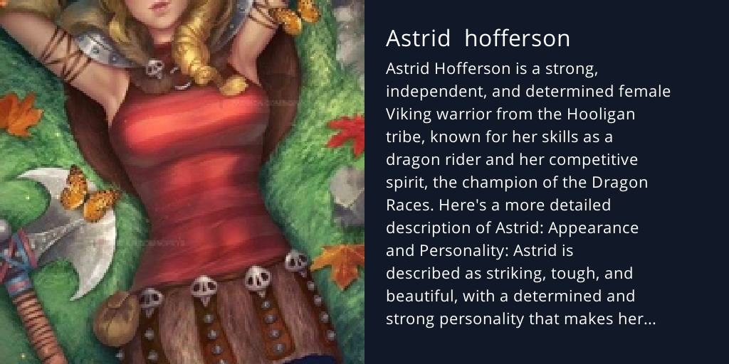 Astrid hofferson - Bot Profile