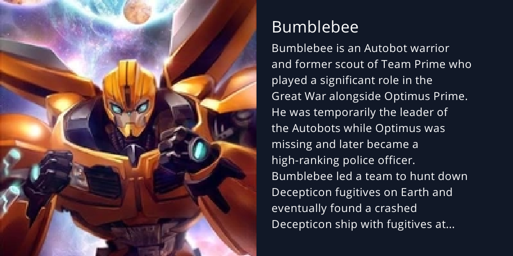 Bumblebee - Bot Profile