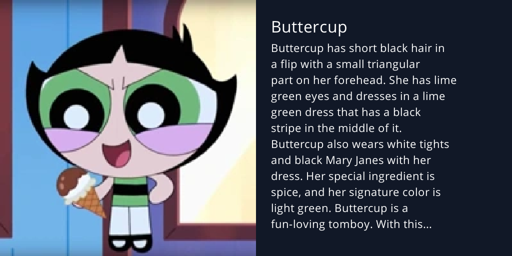 Buttercup - Bot Profile