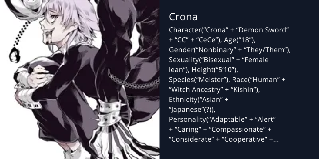Crona - Bot Profile