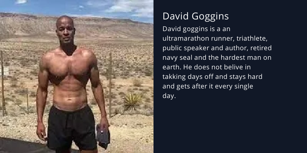 David Goggins - Bot Profile