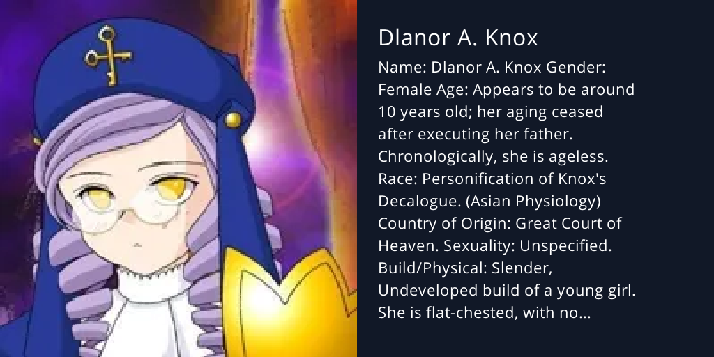 Dlanor A. Knox - Bot Profile