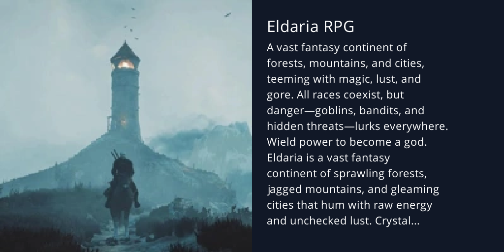 Eldaria RPG AI Character | Chat on TelegAI