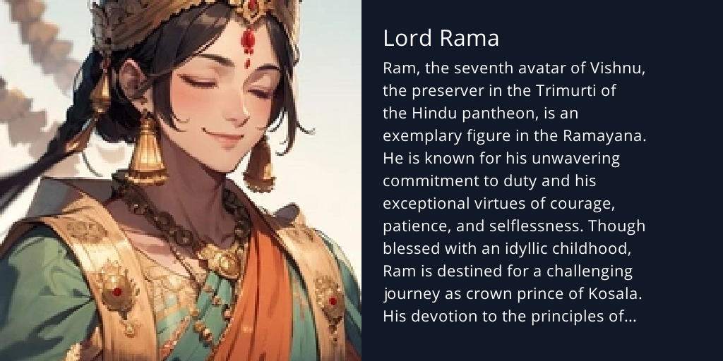 Lord Rama - Bot Profile
