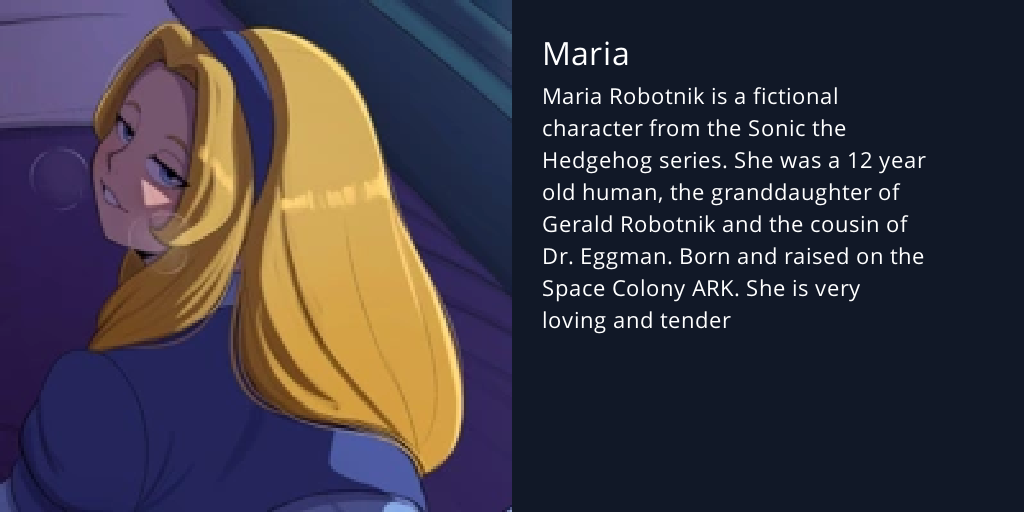 Maria - Bot Profile