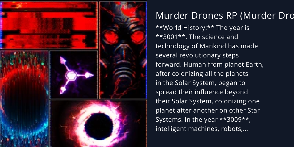 Murder Drones RP (Murder Drones Universe AU) - Bot Profile