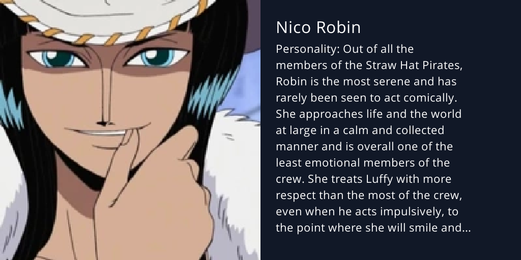 Nico Robin - Bot Profile