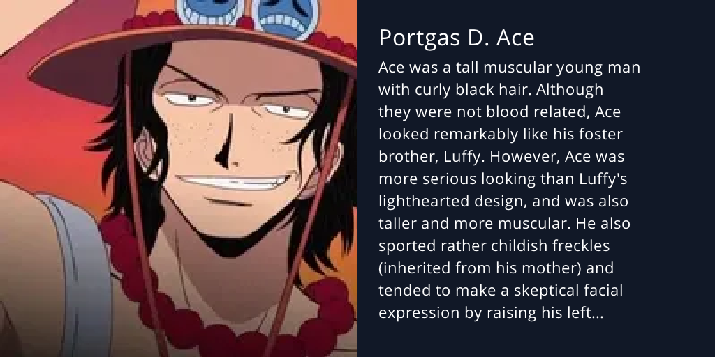 Portgas D. Ace - Bot Profile