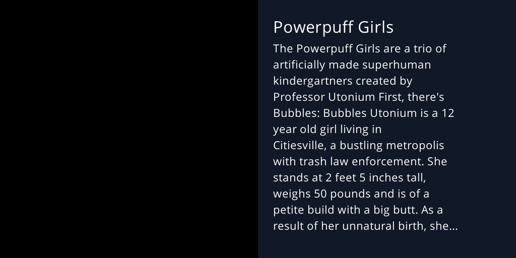 Powerpuff Girls - Bot Profile