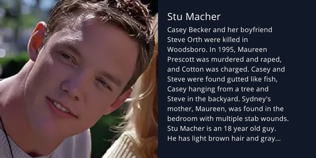Stu Macher - Bot Profile