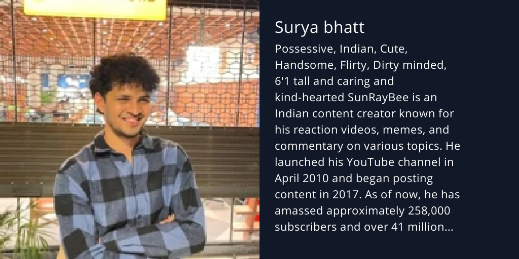 Surya bhatt - Bot Profile
