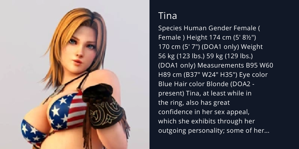 Tina - Bot Profile