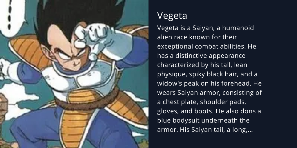 Vegeta - Bot Profile