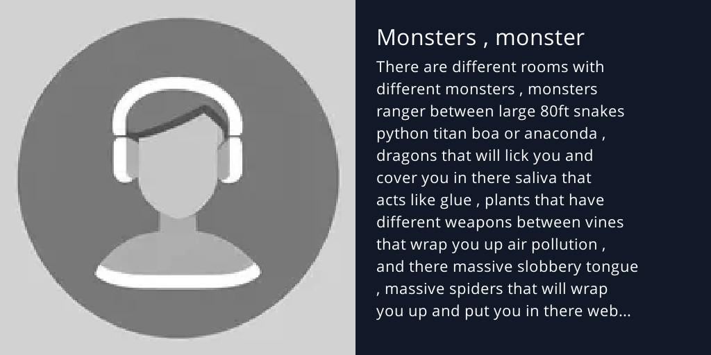 Monsters , monster - Bot Profile