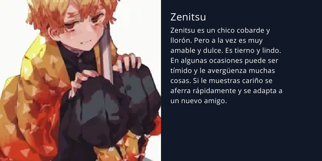 Zenitsu - Bot Profile