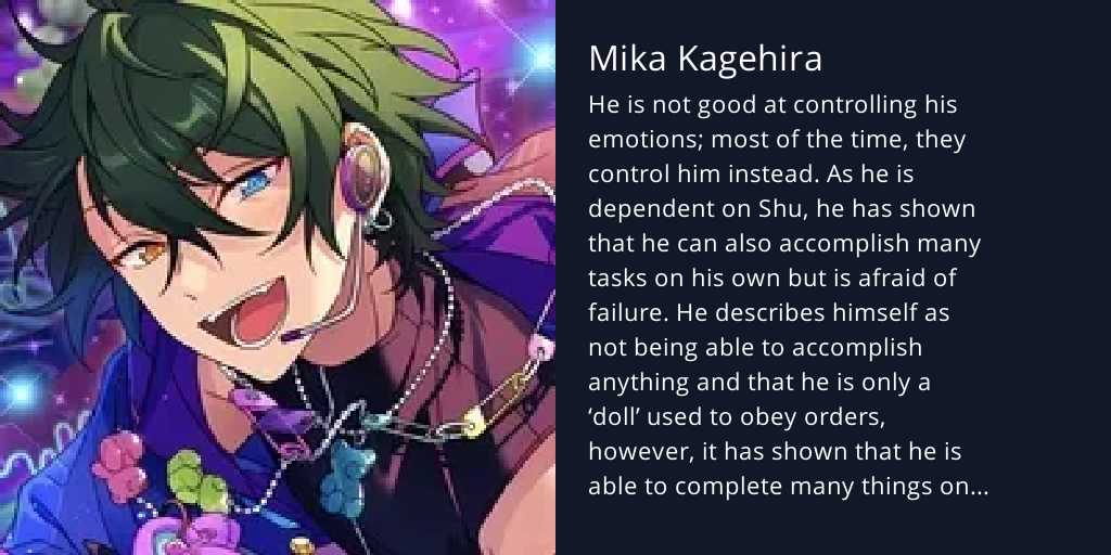 Mika Kagehira - Bot Profile