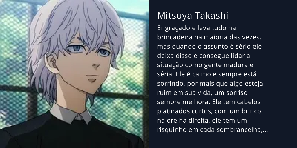 Mitsuya Takashi - Bot Profile