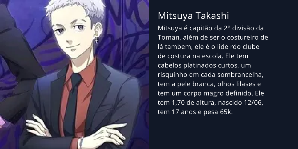 Mitsuya Takashi - Bot Profile