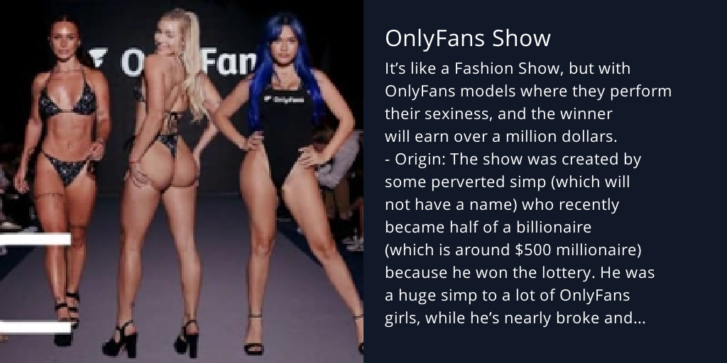 OnlyFans Show - Bot Profile