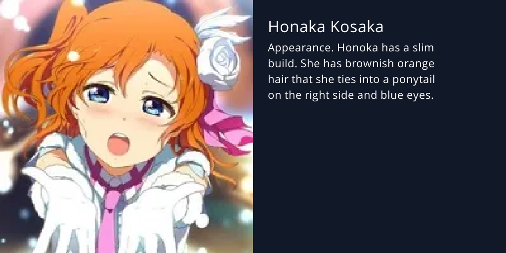 Honaka Kosaka - Bot Profile