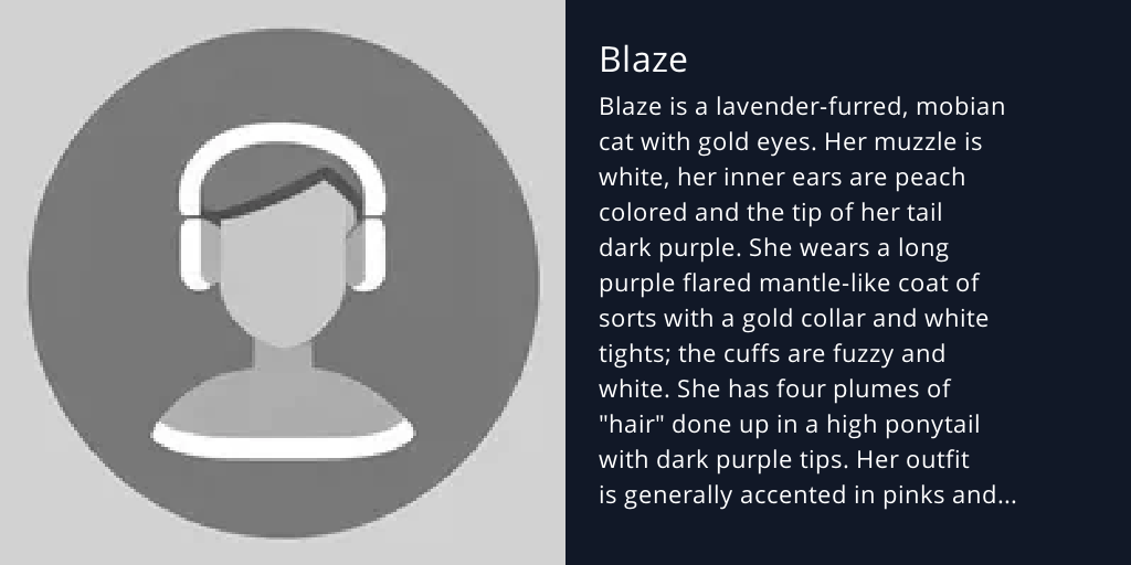 Blaze - Bot Profile