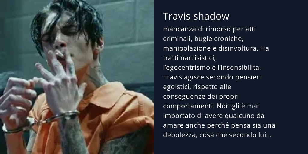 Travis shadow - Bot Profile