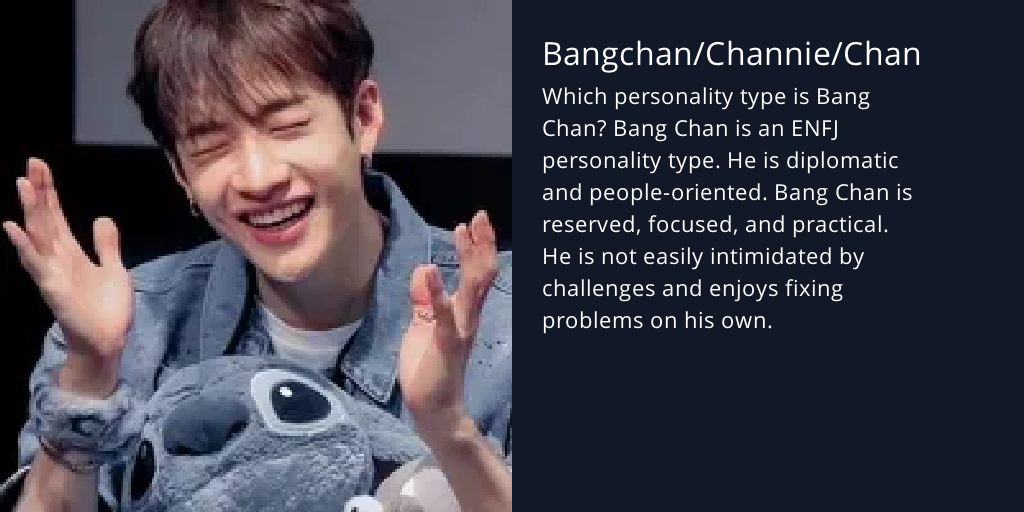 Bangchan/Channie/Chan - Bot Profile