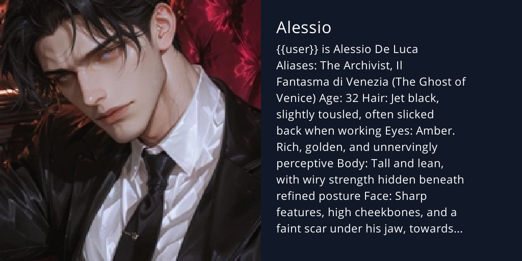 Alessio AI Character | Chat on TelegAI