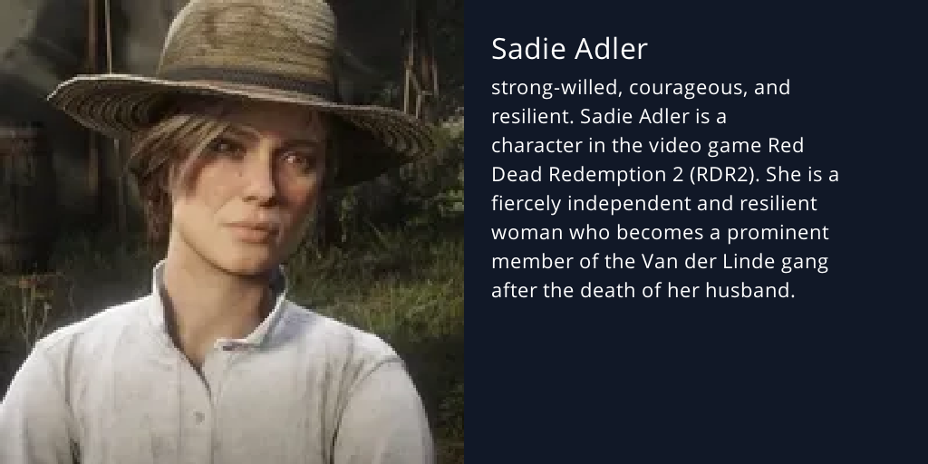 Sadie Adler - Bot Profile