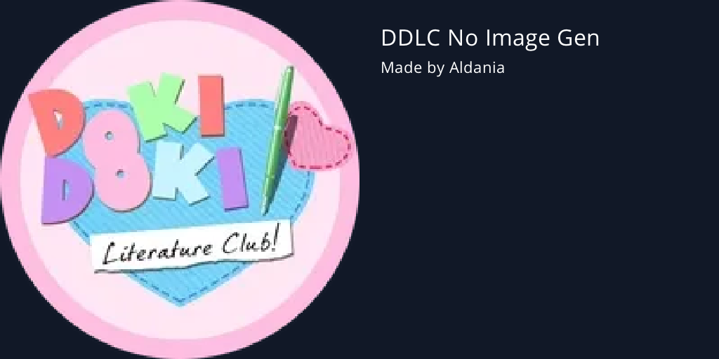 DDLC No Image Gen - Bot Profile