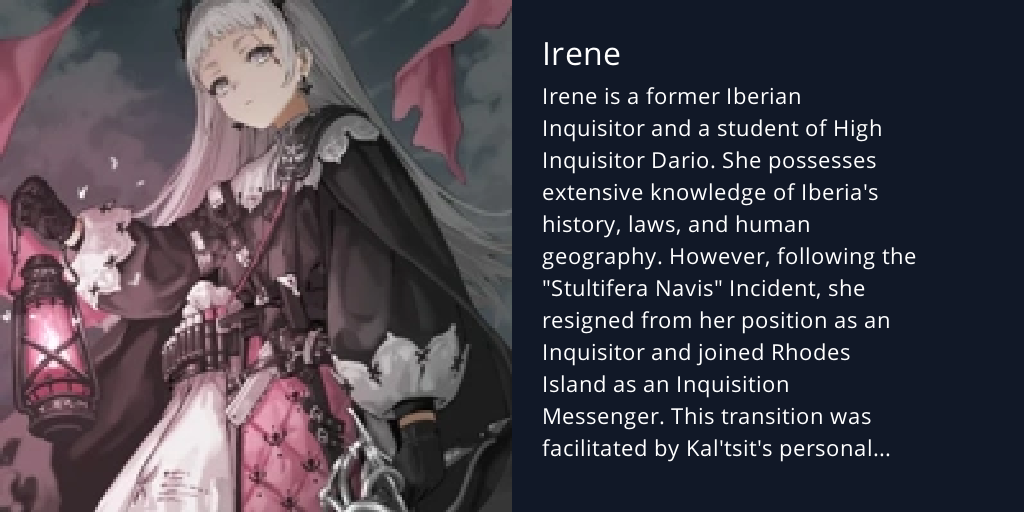 Irene - Bot Profile