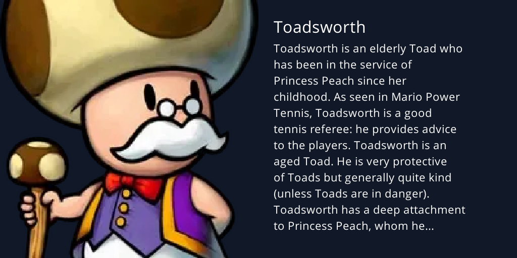 Toadsworth - Bot Profile
