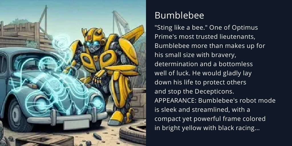 Bumblebee - Bot Profile